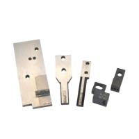 China Nail Coil Machine With Pre-Punching Die Sets Arc Press Head Scissors Tungsten Steel Blade for sale