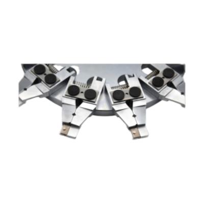 China Rotary Disc Clamping Display Set With Discs, Black Bean Clamp And Holder for sale