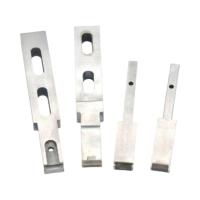 China Multi Spec Silver Stainless Steel Clamps For Lithium Battery Cutting Blades for sale