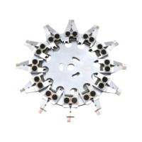 China Rotary Disc Clamping Display Set With Discs, Black Bean Clamp And Holder for sale