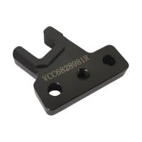 China Automation Machinery Parts Custom CNC Machining Services With Black Anodized for sale