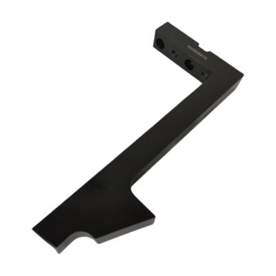 China Automation Machinery Parts Custom CNC Machining Services With Black Anodized for sale