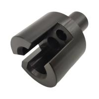 China Automotive Aluminum Engine CNC Machined Components With Corrosion Resistant Black Anodized Coating for sale
