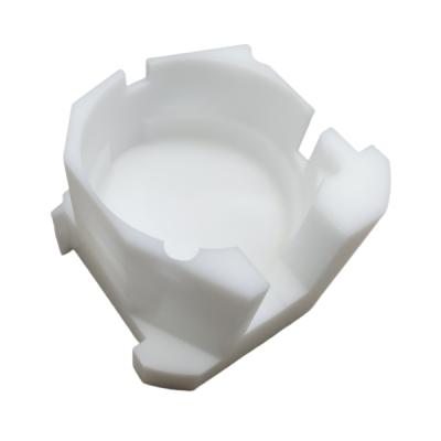 China Machinery CNC Machined Parts Wear Resistant With Pure White Nylon for sale