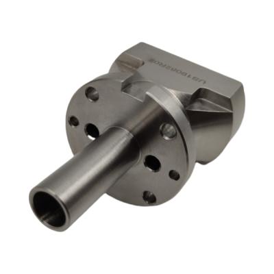 China High Precision CNC Machining Services For 5 Axis Milled Brushed Stainless Parts for sale