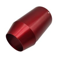 China Aluminum Cylindrical Vessel CNC Precision Machining Parts With Hard Anodizing for sale
