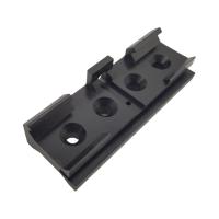 China 1045 Steel Gear Shafts CNC Machining Parts Black Coated Wear Resistant For Robotic Drives for sale
