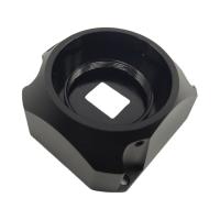 China 1045 Steel Gear Shafts CNC Machining Parts Black Coated Wear Resistant For Robotic Drives for sale