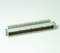 China Right Angle Solder Tail DIN C Form Plug 3M DIN-064CPB-SR1-KR UL 94V-0 Flammability Rated Connector for sale
