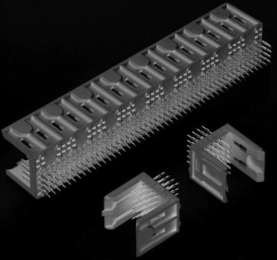 China Vertical connector 3M MP2-H030-52S1-S-LR with 2 millimeter pitch and high temperature LCP insulation for sale