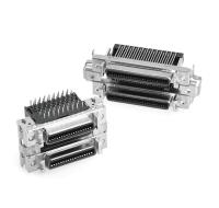 China 3M 10250 M218PE boardmount connector with screw lockdown retention and wiper on wiper contact system for sale