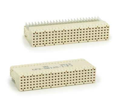 China 3M CP2 SA110 G1 FJ press fit socket featuring gold contact plating and high temperature insulation for sale