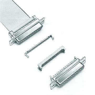 China Connector 3M 8325-6009 D Sub Socket with Stainless Steel Strain Relief and Open Closed Cover Options for sale