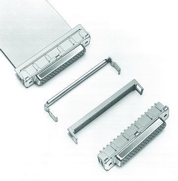 China Durable 3M 8350-7005 50 Position D Sub Socket with IDC Compatibility and Multiple Mounting Options for sale