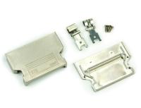 China Metal Junction Shell Mini D Ribbon Connector 3M 10350-1230-00 Quick Release Latching Suitable for Flat Cable for sale