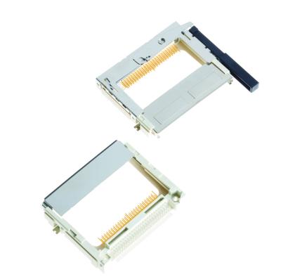 China CompactFlash card header 3M N7E50-M516RB-40-WF with single row solder tails and tape reel packaging for sale