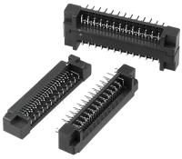 China Right angle through hole boardmount connector 3M P50L-050P-RR1-DA with low profile and RoHS compliance for sale
