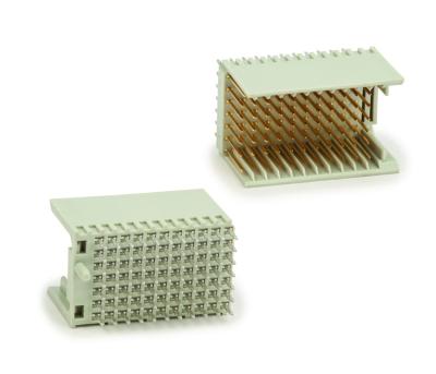 China Press Fit Header 55 Signal Contacts 2 Millimeter Type C Left Guidance 3M CP2 HC055 A1 KR Connector for sale