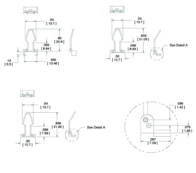 China Connector mounting solutions featuring 3M 3341-4 BULK PKG for secure attachment of 3M I O connectors for sale