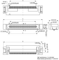China Pak 10 Plug 3M PK10-050PM-S-DA Connector 1 mm Pitch Surface Mount with Straight Right Angle Options for sale