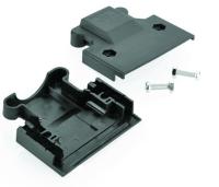 China Durable Plastic Solder Plug Junction Shell Non Shielded Connector with Ground Strap 3M 10314-52F0-008 for sale