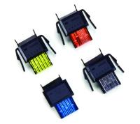 China 3M 35805-6080-AP0GF Power Clamp Wiremount Plug compliant with RoHS and UL 94V 0 flammability standards for sale