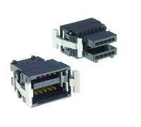 China Power Clamp Branch Connector 3M 35720-L200-A00AK with Black Nylon Body and Gray PBT Latch Components for sale