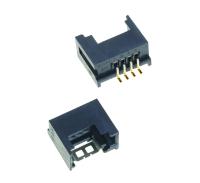 China Compact Board Space Saving 3M 37203-1BE0-003 PL Mini Clamp Socket 2 mm Surfacemount Right Angle Connector for sale
