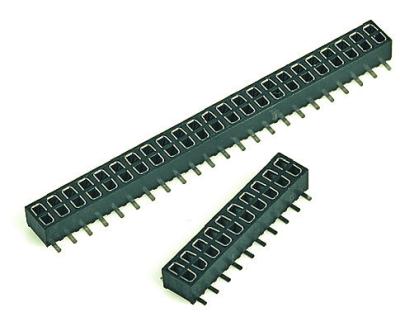 China Surface Mount Socket with Copper Alloy Contacts and Gold Wiping Area Plating 3M 153220-2020-RB-WC for sale