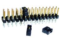 China Easy probing and testing shunt 2 mm pitch with open top contact 3M 959102-0100-DA RoHS compliant part for sale