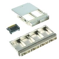 China Surface Mount Receptacle Metal Cage Mini Serial Attached SCSI Connector with 6 Gbps Data Rate 3M 8A26-2030-LJ-PR for sale