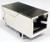 China RJ45 connector single port ABRACON ARJ 199 supporting CAT 3 5e and 6 cables for Ethernet connections for sale
