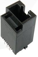 China Low profile unshielded RJ45 jack Abracon ARJ268-320051 top entry DIP type designed for Ethernet switches servers and routers for sale