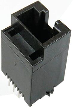 China Low profile unshielded RJ45 jack Abracon ARJ268-320051 top entry DIP type designed for Ethernet switches servers and routers for sale