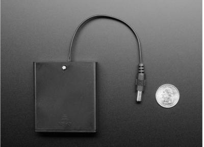 China 4 AA battery holder with integrated on off switch and 5 inch power cable Adafruit Industries 3788 model for sale