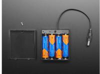 China 4 AA battery holder with integrated on off switch and 5 inch power cable Adafruit Industries 3788 model for sale