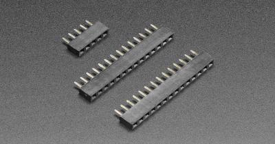 China Compact 5 millimeter height short female headers kit Adafruit Industries 4174 compatible with ItsyBitsy boards for sale