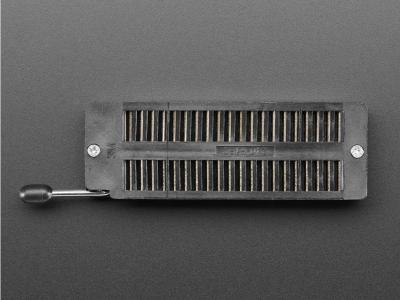 China Gold plated lever operated 40 pin ZIF socket Adafruit Industries 383 designed for easy chip insertion and removal for sale