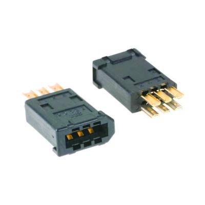 China Durable 3M 3E206-0100KV Wiremount Receptacle Female with Solder Termination and Vibration Resistance for sale
