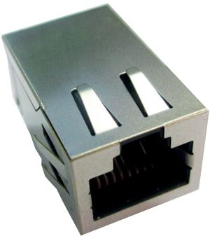 China PoE Compliant RJ45 1000 Base T Jack with Magnetic Module ABRACON ARJ 146 for Network Interface Cards for sale