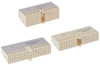 China Power Interconnection Solutions Amphenol HM2R02PA5101L9LF Millipacs 2mm Hard Metric Right Angle Connectors for sale