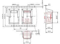 China Surface mount device RJ45 connector ABRACON ARJ102S-T featuring integrated magnetics and metal fingers for sale
