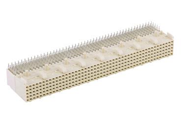 China Flexible modular length vertical header and right angle receptacle connector Amphenol 70232-116LF with copper alloy contacts for sale