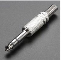 China Adafruit Industries 1803 metal 1 quarter inch stereo plug designed for heavy duty audio cable connections for sale