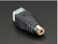 China RCA Female Jack Terminal Block Adafruit Industries 2793 Screw Terminal Composite Video Audio Connector for sale