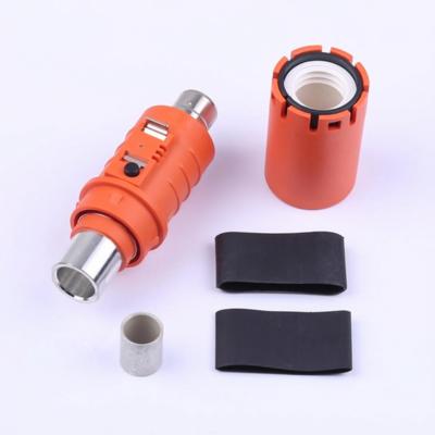 China Robust Amphenol SLPIPB50BSB0EH Inline Plug Size C Connector Featuring EMI Shielding and IP67 Rating for sale