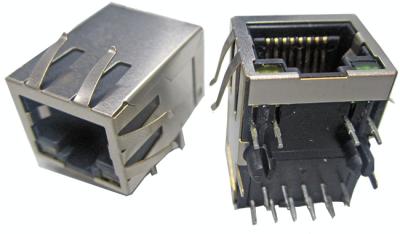China RJ45 Connector ABRACON ARJ-205 Designed for Network Interface Cards and Ethernet Switch Applications for sale