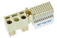 China Vertical receptacle connector Amphenol HM2S30PE5100N9LF Millipacs 2mm Hard Metric series with robust construction for sale