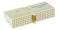 China Hard Metric 2mm Pitch Right Angle Connector Amphenol HM2R10PA5100AALF with Coding Guiding and Location Peg Features for sale