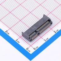 China 67 contact PCIe M2 Gen 3 and Gen 4 Card Edge Connector Amphenol MDT420E03001 for storage applications for sale